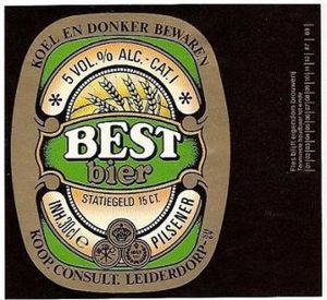 Drink Label: Best Bier (Bavaria Lieshout Holland, NetherlandsCol:NL ...