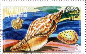 Stamp: Spindle Shell (Scotland, Eynhallow: Cinderella Stamps(Eynhallow ...