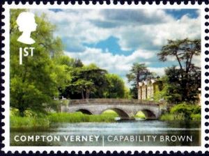 Stamp: Compton Verney (United Kingdom of Great Britain & Northern ...