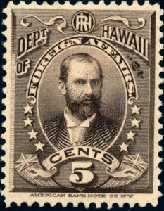 Stamp: Lorrin Andrews Thurston (1858-1931) (Hawaii) (Officials) Mi:US ...