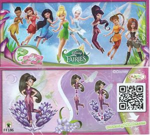 Meal Toy: Vidia (Kinder Surprise, Worldwide) (Kinder - Disney Fairies ...