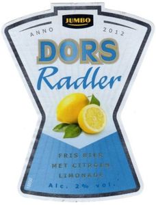 Drink Label: Dors Radler (Bavaria Lieshout Holland, NetherlandsCol:NL ...