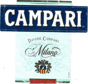 Etichetta Bevanda: Campari Bitter (Davide Campari S.P.A, ItaliaCol:IT ...