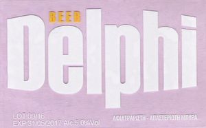 Drink Label: Delphi (ELIXI S.A., GreeceCol:GR-BEER-000064