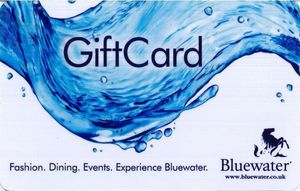Gift Card: Water Swirl (Bluewater, United Kingdom of Great Britain ...