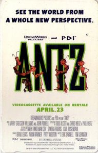 Phonecard: Antz (NTT, Japan(110-016-Movie) Col:JP-110-016-movie-033 📞