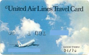 Bank Card: United AirLines Travel Card (United Airlines, United States ...