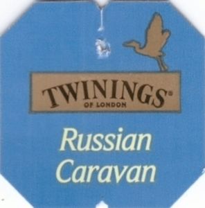 Tea Label: Russian Caravan (Twinings, AustraliaCol:TL-AU-0736