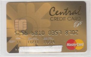 Tarjeta de Banco: Central Credit Card (General Card Services Ltd ...