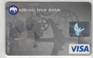 Bank Card: Krung Thai Bank (Krung Thai Bank, ThailandCol:TH-VI-0113