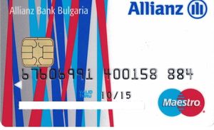 Tarjeta de Banco: Allianz Bank Maestro White - 06-12 (Allianz Bank ...