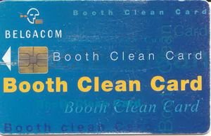 Phonecard: Booth Clean Card (Test, Proof, Sample & Demo Cards, Belgium ...