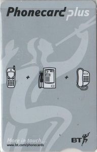 Phonecard: Phonecard Plus – 1st.Issue:Platinum (British Telecom, United ...