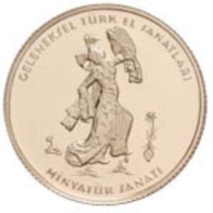 Coin: 100 New Lira (Traditional Turkish Handcrafts - Miniature Art ...