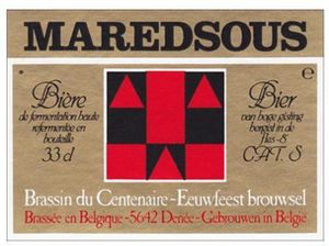 Drink Label: Maredsous 8° (Duvel Moortgat, BelgiumCol:BE-BEER-008229