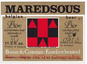 Drink Label: Maredsous 8° (Duvel Moortgat, BelgiumCol:BE-BEER-008231