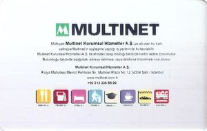 Functional Card: Multinet (Multifunctional Cards, Türkiye (Turkey ...