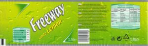 Drink Label: Freeway Gusto Lemon (Lidl Hellas & Co O.E., GreeceCol:GR ...