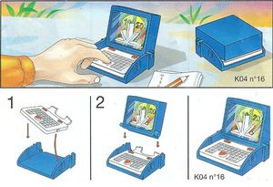 Meal Toy: Computer (Kinder Surprise, Worldwide(Kinder - Computer) Col ...