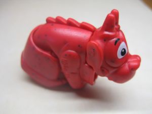 Meal Toy: Gargoyle: red (Kinder Surprise, Worldwide(Kinder - Gargoyles ...