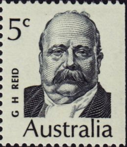 Stamp: Prime Minister - G. H. Reid - I(R) (Australia(Famous Australians ...