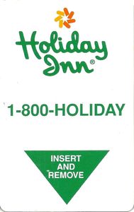 Hotel Card: Holiday Inn - 1-800-HOLIDAY (Holiday Inn, United States of ...