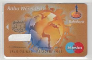 Bank Card: Rabobank WereldPas (Rabobank, NetherlandsCol:NL-MS-0032.01
