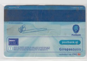 Bank Card: Giropasbasis (Postbank, NetherlandsCol:NL-GM-0004.02