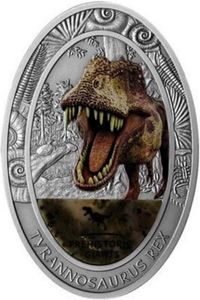 Munt: 1,500 CFA Francs (Tyrannosaurus Rex) (Congo-Brazzaville(1993~1994 ...