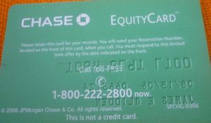 Bank Card: Equity Card (JPMorgan Chase Bank, United States of ...