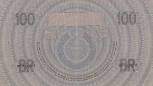Banknote: 100 Gulden (Netherlands(1904-1929 "New Style" Issue) Wor:P-39d.3