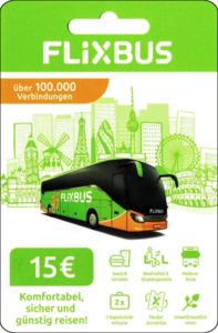 Gift Card: Komfortabel, sicher und günstig reisen! (Flixbus, Germany ...