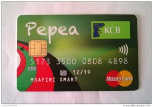 Bank Card: Pepea (Kenya Commercial Bank, KenyaCol:KE-MC-0001