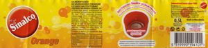 Drink Label: Sinalco Orange (Kozuvcanka, North MacedoniaCol:MK-SODA-000053