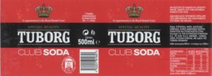 Drink Label: Tuborg Club Soda (Olympic Brewery S.A., GreeceCol:GR-SODA ...
