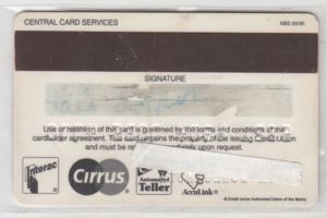 Bank Card: Member Card (Steinbach Credit Union, Canada) Col:CA-GM-0005