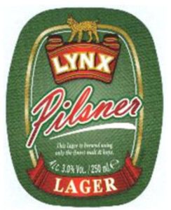 Drink Label: LYNX Pilsner Lager (Bavaria Lieshout Holland ...
