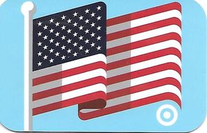 Gift Card: USA Flag (Regular shaped card) (Target, United States of ...