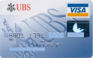 Tarjeta de Banco: Ubs Visa 4901 (Union Bank Of Switzerland, SuizaCol:CH ...