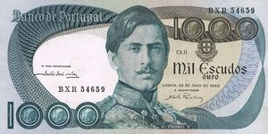 Banknote: 1,000 Escudos (Portugal(1968-1982 Issue) Wor:P-175a.7