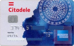 Bank Card: American Express Citadele (Citadele, LatviaCol:LV-AE-0005