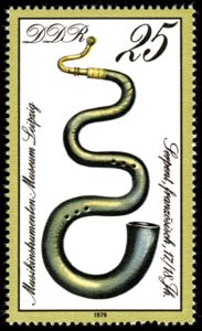 Stamp: Serpent (17-18 cent.) (Germany, Democratic Republic (DDR)(50 ...