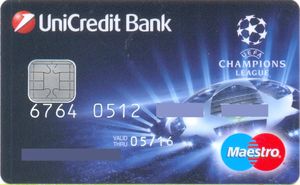 Bank Card: UniCredit Bank - UEFA Champions League (UniCredit Bank ...