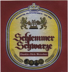 Etiqueta de bebida: Schlemmer Schwarze (Privatbrauerei Kesselring ...