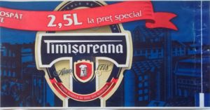 Drink Label: Timisoreana (Ursus Breweries S.A., RomaniaCol:RO-BEER-000080