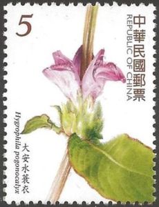 Stamp: Native Flowers of Taiwan (Taiwan (Republic of China)) (Native ...