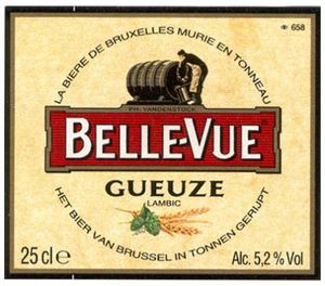 Drink Label: Gueuze Belle-Vue (Brouwerij PH. Vandenstock, BelgiumCol:BE ...