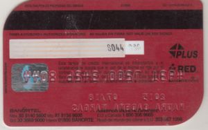 Bank Card: Banorte (BaNorte, MexicoCol:MX-VI-0031.02