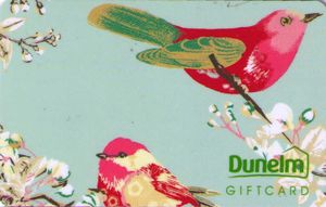 Gift Card: Birds (Dunelm, United Kingdom of Great Britain & Northern ...