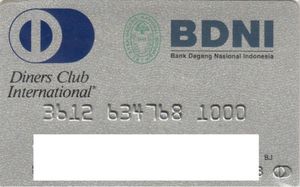 Bank Card: Diners Club International (Diners Club, IndonesiaCol:ID-DC ...